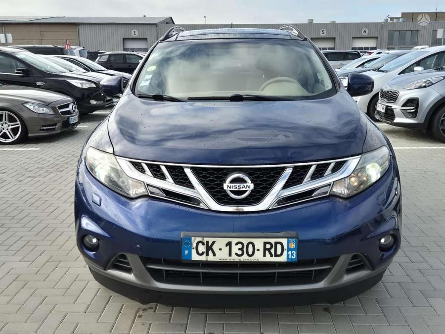Blue Nissan Murano 2012 in Taurage, with an engine capacity of 2.49 L and mileage of 240 thousand km for 4500 €, photo 3 on AUTOMOTO.COM.LV