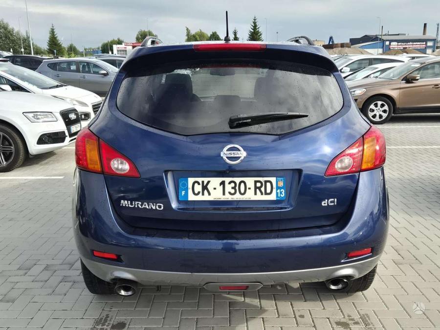 Blue Nissan Murano 2012 in Taurage, with an engine capacity of 2.49 L and mileage of 240 thousand km for 4500 €, photo 6 on AUTOMOTO.COM.LV