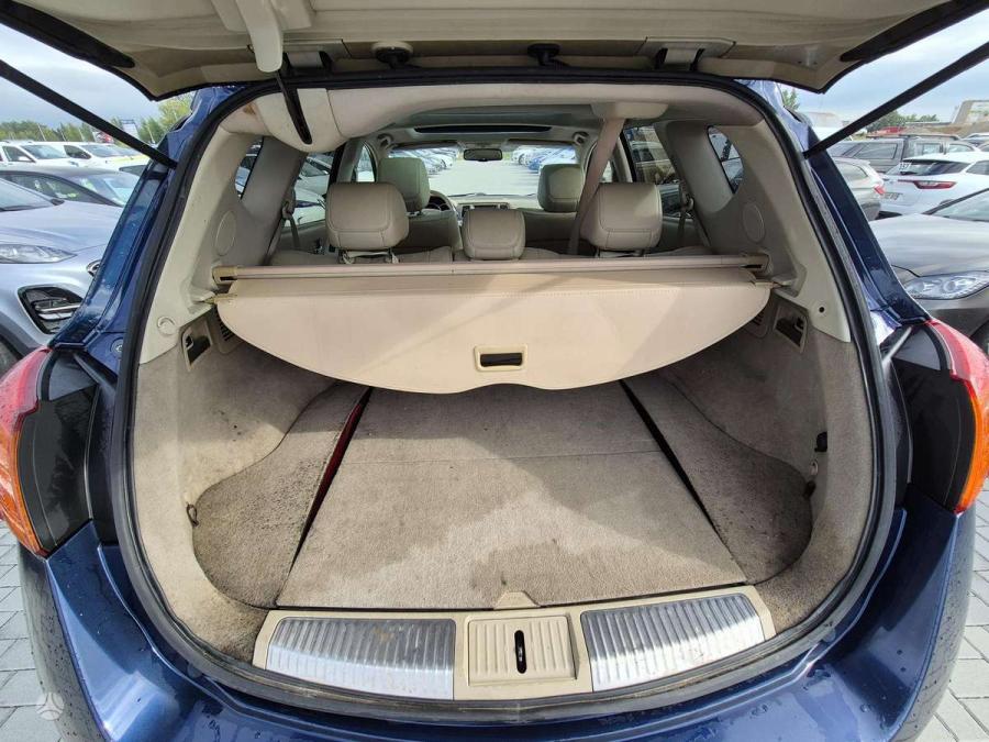 Blue Nissan Murano 2012 in Taurage, with an engine capacity of 2.49 L and mileage of 240 thousand km for 4500 €, photo 21 on AUTOMOTO.COM.LV
