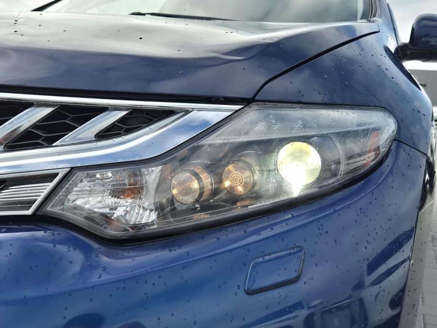 Blue Nissan Murano 2012 in Taurage, with an engine capacity of 2.49 L and mileage of 240 thousand km for 4500 €, photo 23 on AUTOMOTO.COM.LV