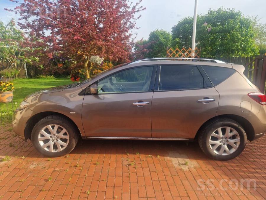 Brown Nissan Murano 2012 in Riga, with an engine capacity of 3.50 L and mileage of 296 thousand km for 5950 €, photo 10 on AUTOMOTO.COM.LV