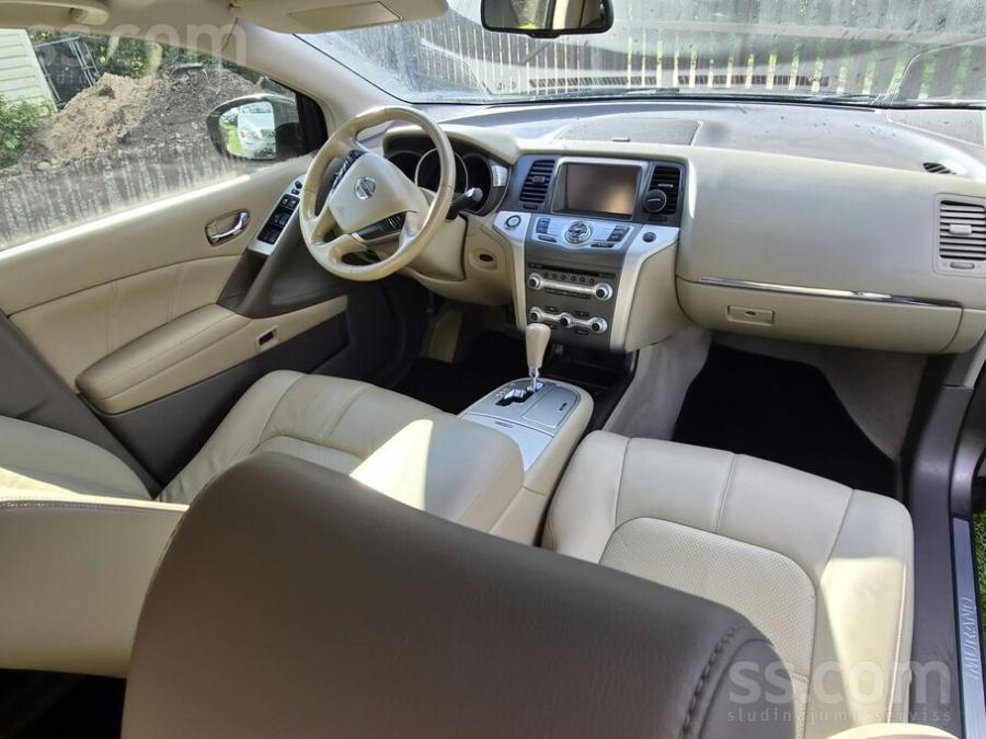 Brown Nissan Murano 2014 in Riga, with an engine capacity of 2.50 L and mileage of 153 thousand km for 7200 €, photo 13 on AUTOMOTO.COM.LV