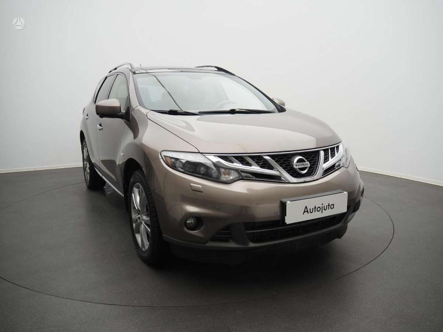 Brown Nissan Murano 2015 in Vilnius, with an engine capacity of 2.49 L and mileage of 174 thousand km for 9500 €, photo 3 on AUTOMOTO.COM.LV