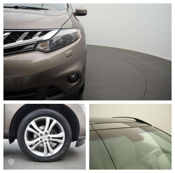 Brown Nissan Murano 2015 in Vilnius, with an engine capacity of 2.49 L and mileage of 174 thousand km for 9500 €, photo 7 on AUTOMOTO.COM.LV