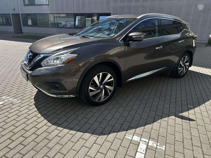 Brown Nissan Murano 2015 in Vilnius, with an engine capacity of 3.50 L and mileage of 163 thousand km for 10200 €, photo 5 on AUTOMOTO.COM.LV