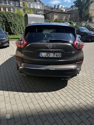 Brown Nissan Murano 2015 in Vilnius, with an engine capacity of 3.50 L and mileage of 163 thousand km for 10200 €, photo 8 on AUTOMOTO.COM.LV