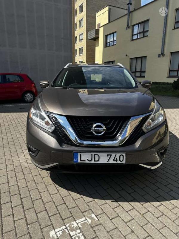Brūns Nissan Murano 2015 Viļņa, ar dzinēja tilpumu 3.50 L un nobraukumu 163 tūkst. km par 10200 €, foto 8 vietnē AUTOMOTO.COM.LV