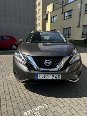 Brown Nissan Murano 2015 in Vilnius, with an engine capacity of 3.50 L and mileage of 163 thousand km for 10200 €, photo 9 on AUTOMOTO.COM.LV