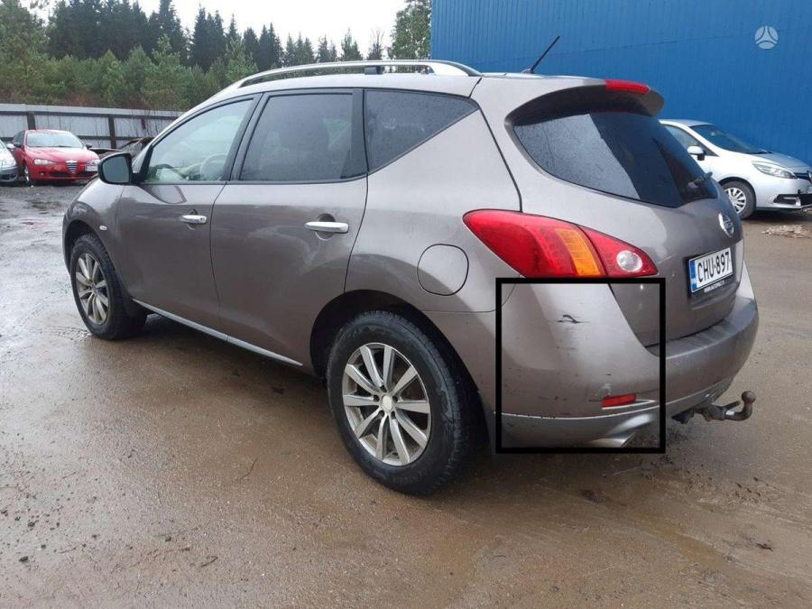 Brūns Nissan Murano 2011 Viļņa, ar dzinēja tilpumu 2.50 L un nobraukumu 330 tūkst. km par 2500 €, foto 3 vietnē AUTOMOTO.COM.LV