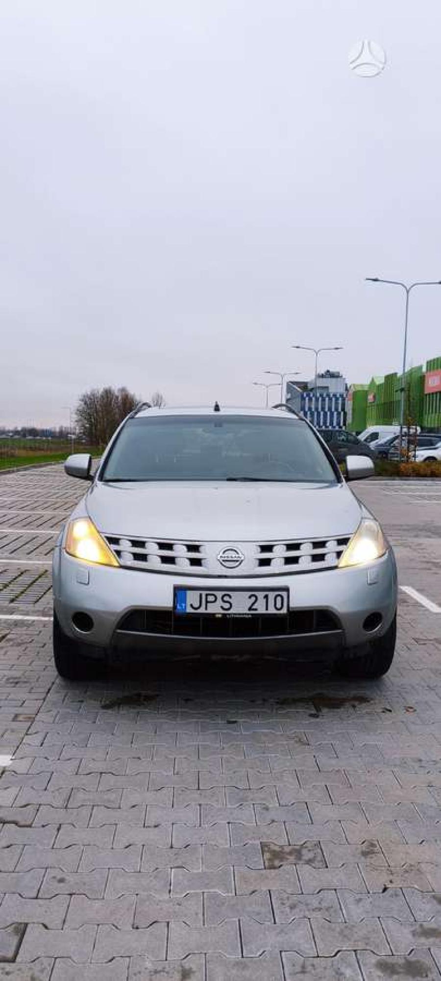 Nissan Murano 2006 in Vilnius, with an engine capacity of 3.50 L and mileage of 265 thousand km for 1650 €, photo 7 on AUTOMOTO.COM.LV