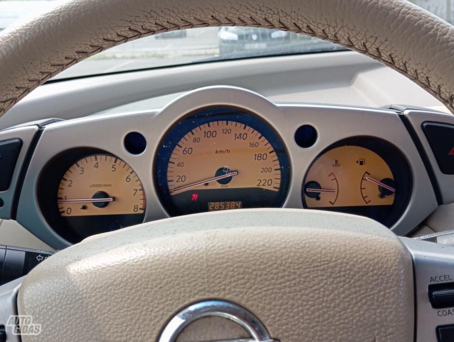 Nissan Murano 2006 Viļņa, ar dzinēja tilpumu 3.50 L un nobraukumu 290 tūkst. km par 1350 €, foto 16 vietnē AUTOMOTO.COM.LV