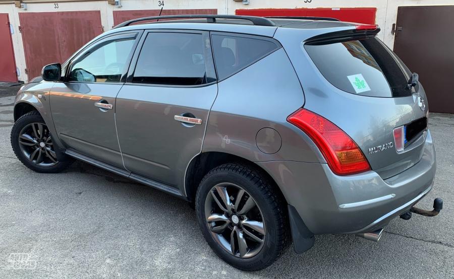 Pelēks Nissan Murano 2005 Kauņa, ar dzinēja tilpumu 3.50 L un nobraukumu 243 tūkst. km par 2700 €, foto 5 vietnē AUTOMOTO.COM.LV