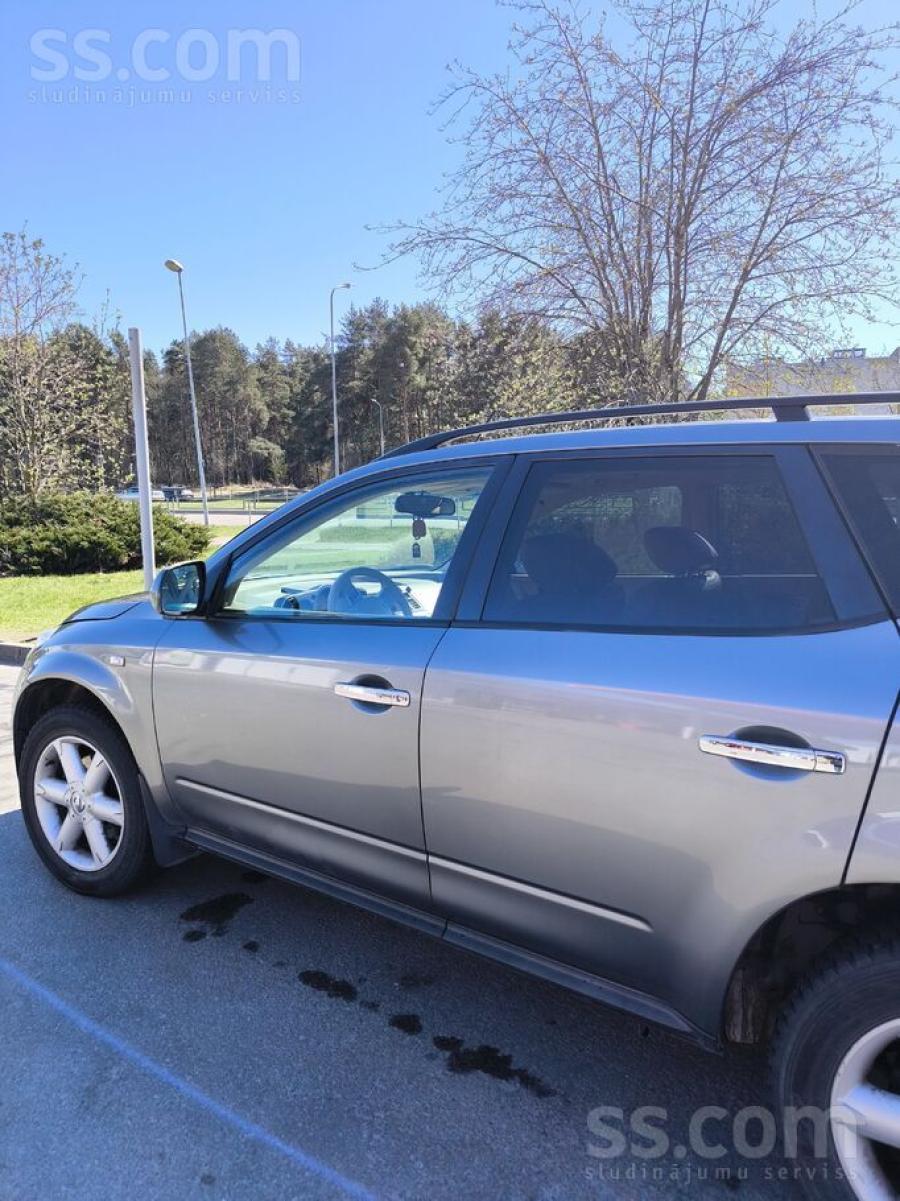 Pelēks Nissan Murano 2005 Rīga, ar dzinēja tilpumu 3.50 L un nobraukumu 173 tūkst. km par 3200 €, foto 6 vietnē AUTOMOTO.COM.LV