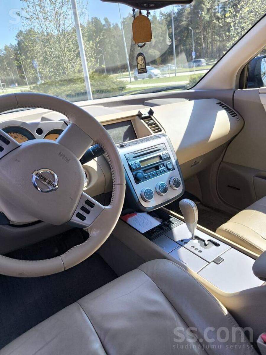 Pelēks Nissan Murano 2005 Rīga, ar dzinēja tilpumu 3.50 L un nobraukumu 173 tūkst. km par 3200 €, foto 9 vietnē AUTOMOTO.COM.LV