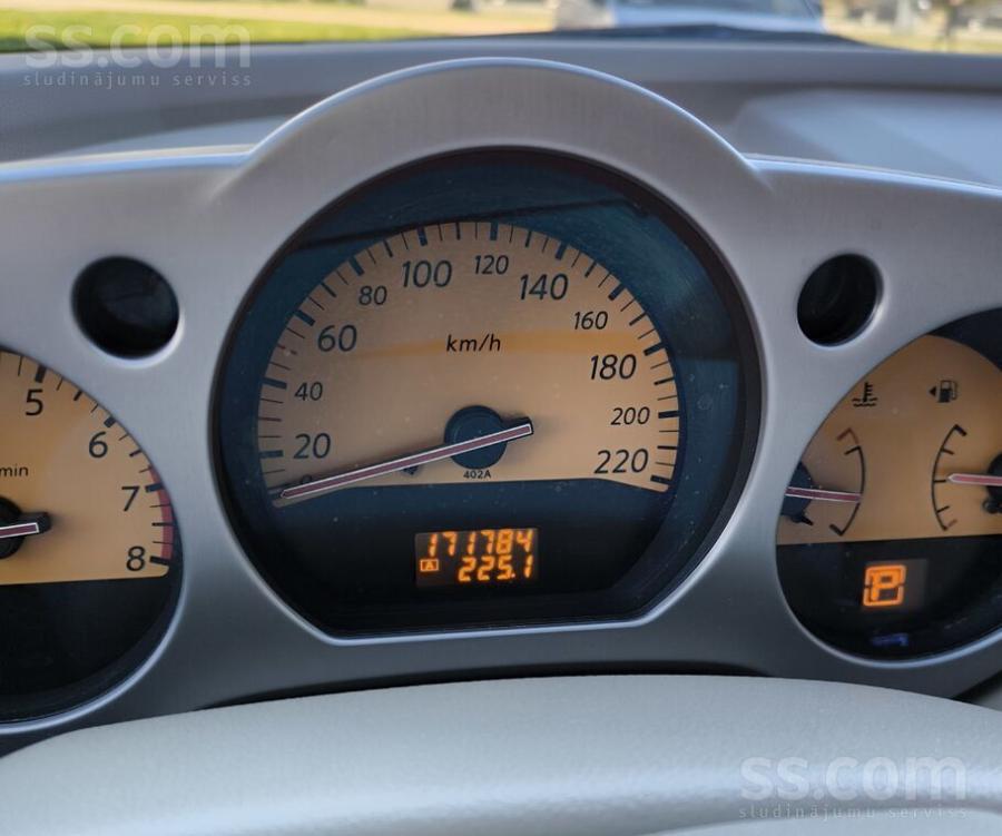 Pelēks Nissan Murano 2005 Rīga, ar dzinēja tilpumu 3.50 L un nobraukumu 173 tūkst. km par 3200 €, foto 10 vietnē AUTOMOTO.COM.LV