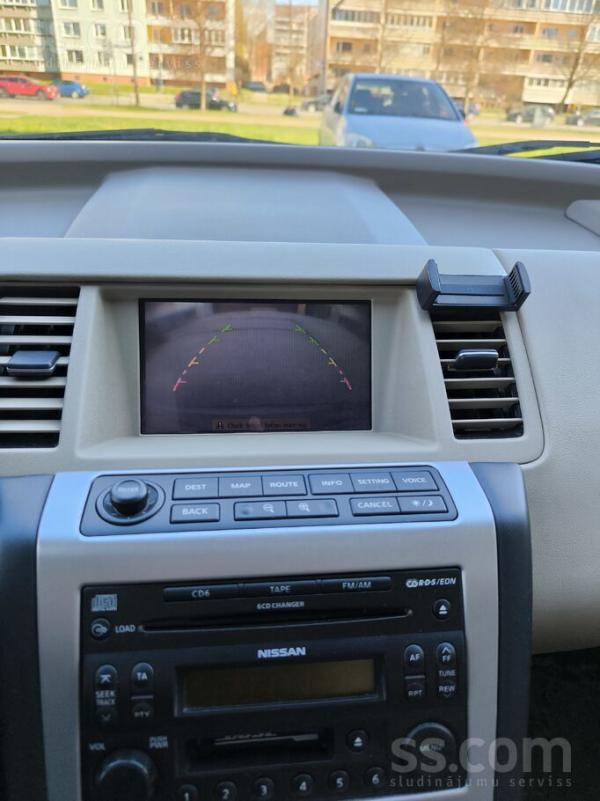 Pelēks Nissan Murano 2005 Rīga, ar dzinēja tilpumu 3.50 L un nobraukumu 173 tūkst. km par 3200 €, foto 10 vietnē AUTOMOTO.COM.LV