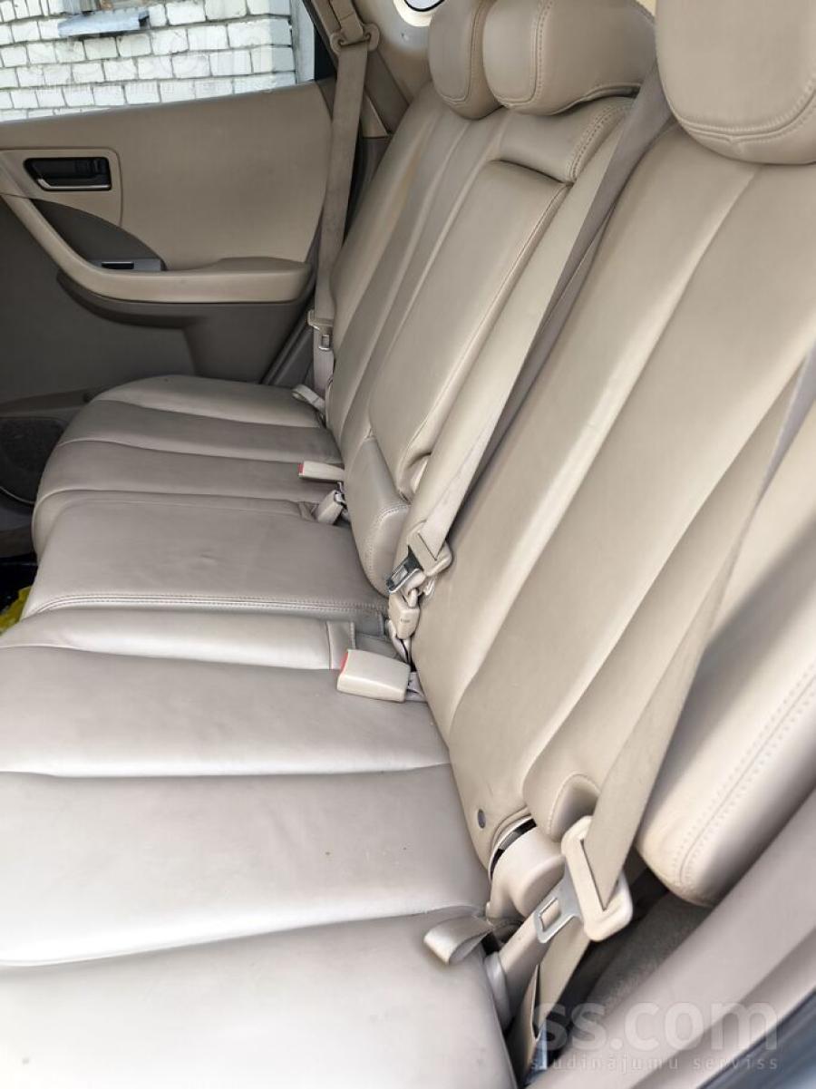 Pelēks Nissan Murano 2005 Rīga, ar dzinēja tilpumu 3.50 L un nobraukumu 173 tūkst. km par 3200 €, foto 15 vietnē AUTOMOTO.COM.LV