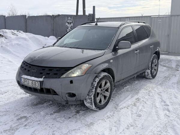 Grey Nissan Murano 2007 in Vilnius, with an engine capacity of 3.50 L and mileage of 420 thousand km for 1450 €, photo 1 on AUTOMOTO.COM.LV