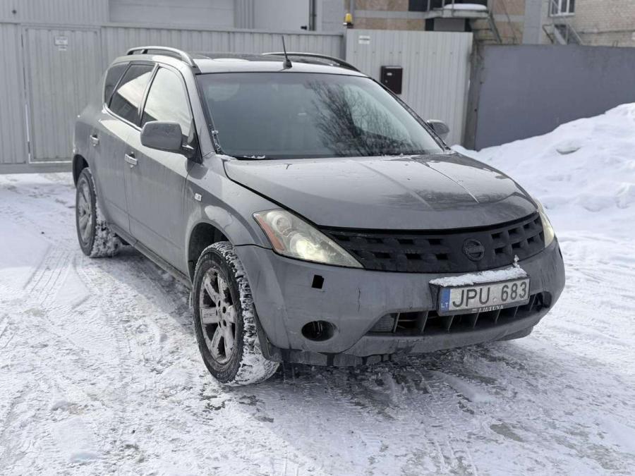Pelēks Nissan Murano 2007 Viļņa, ar dzinēja tilpumu 3.50 L un nobraukumu 420 tūkst. km par 1450 €, foto 2 vietnē AUTOMOTO.COM.LV