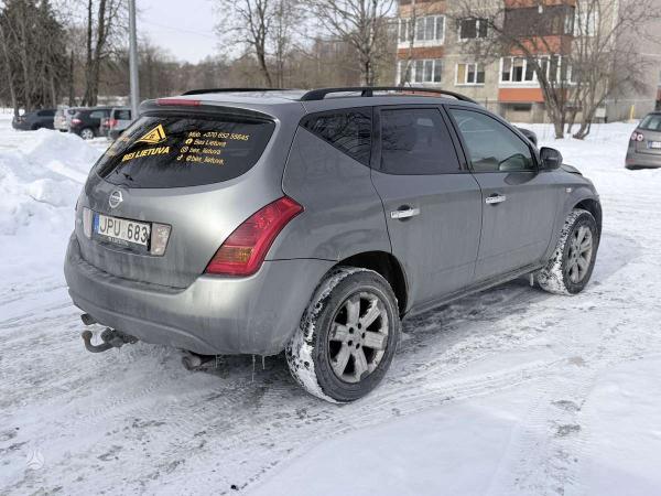 Grey Nissan Murano 2007 in Vilnius, with an engine capacity of 3.50 L and mileage of 420 thousand km for 1450 €, photo 3 on AUTOMOTO.COM.LV