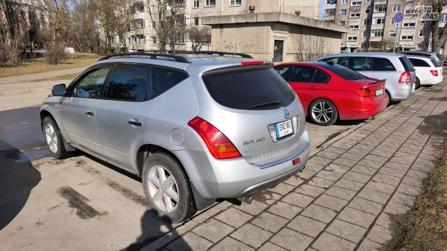 Grey Nissan Murano 2007 in Kaunas, with an engine capacity of 3.50 L and mileage of 156 thousand km for 800 €, photo 6 on AUTOMOTO.COM.LV