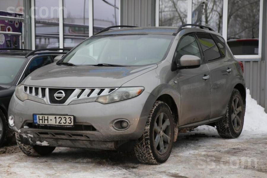 Pelēks Nissan Murano 2009 Rīga, ar dzinēja tilpumu 3.50 L un nobraukumu 122 tūkst. km par 3495 €, foto 1 vietnē AUTOMOTO.COM.LV