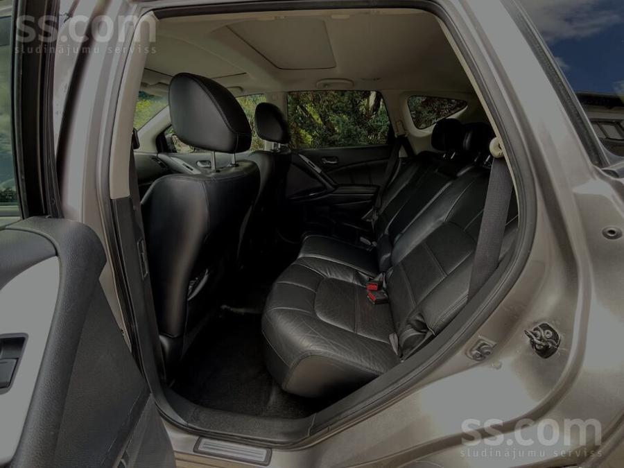 Pelēks Nissan Murano 2012 Rīga, ar dzinēja tilpumu 3.50 L un nobraukumu 275 tūkst. km par 4300 €, foto 18 vietnē AUTOMOTO.COM.LV