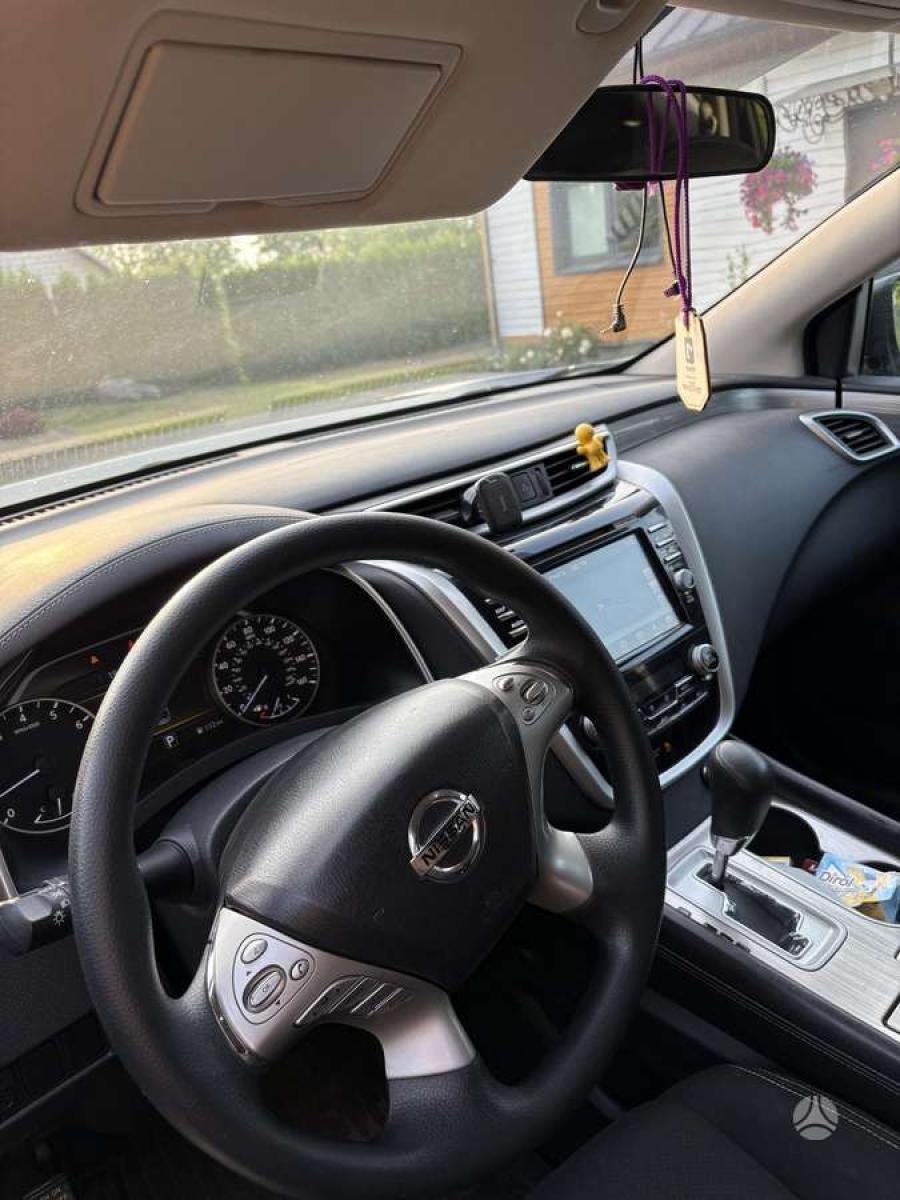 Grey Nissan Murano 2016 in Trakai, with an engine capacity of 3.50 L and mileage of 163 thousand km for 12900 €, photo 6 on AUTOMOTO.COM.LV