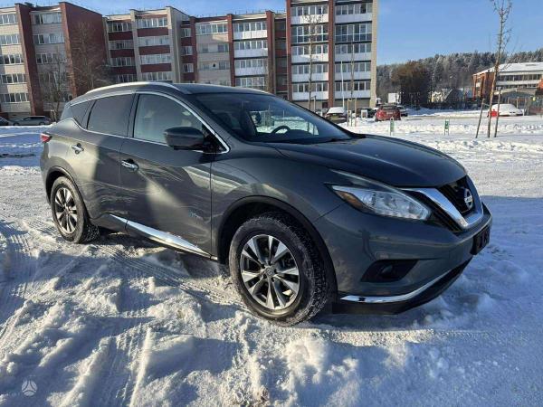Pelēks Nissan Murano 2016 Prienai, ar dzinēja tilpumu 2.50 L un nobraukumu 190 tūkst. km par 11000 €, foto 1 vietnē AUTOMOTO.COM.LV