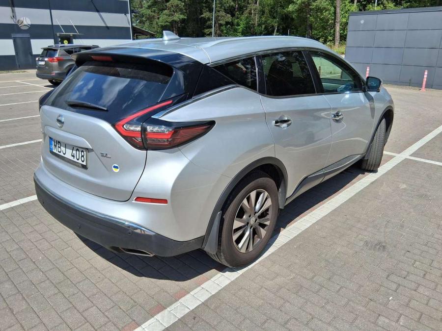 Grey Nissan Murano 2019 in Vilnius, with an engine capacity of 3.50 L and mileage of 35 thousand km for 18500 €, photo 3 on AUTOMOTO.COM.LV