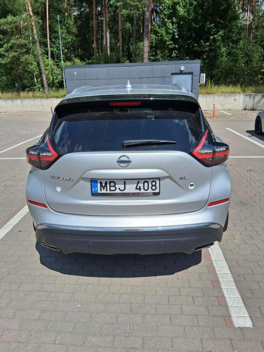 Grey Nissan Murano 2019 in Vilnius, with an engine capacity of 3.50 L and mileage of 35 thousand km for 18500 €, photo 4 on AUTOMOTO.COM.LV