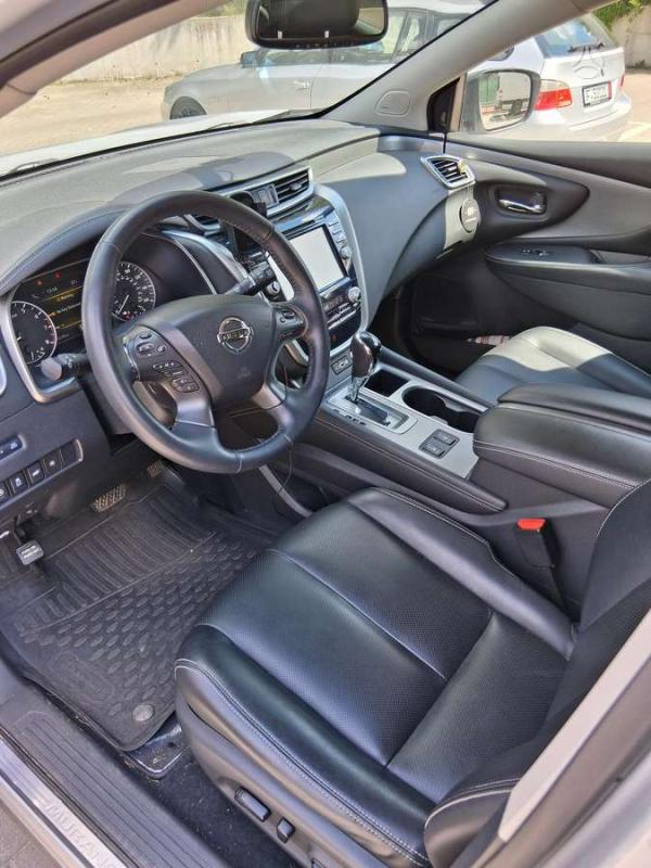 Grey Nissan Murano 2019 in Vilnius, with an engine capacity of 3.50 L and mileage of 35 thousand km for 18500 €, photo 7 on AUTOMOTO.COM.LV