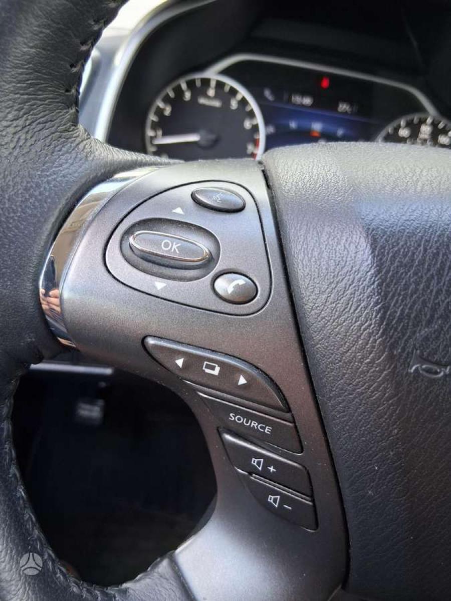 Grey Nissan Murano 2019 in Vilnius, with an engine capacity of 3.50 L and mileage of 35 thousand km for 18500 €, photo 23 on AUTOMOTO.COM.LV