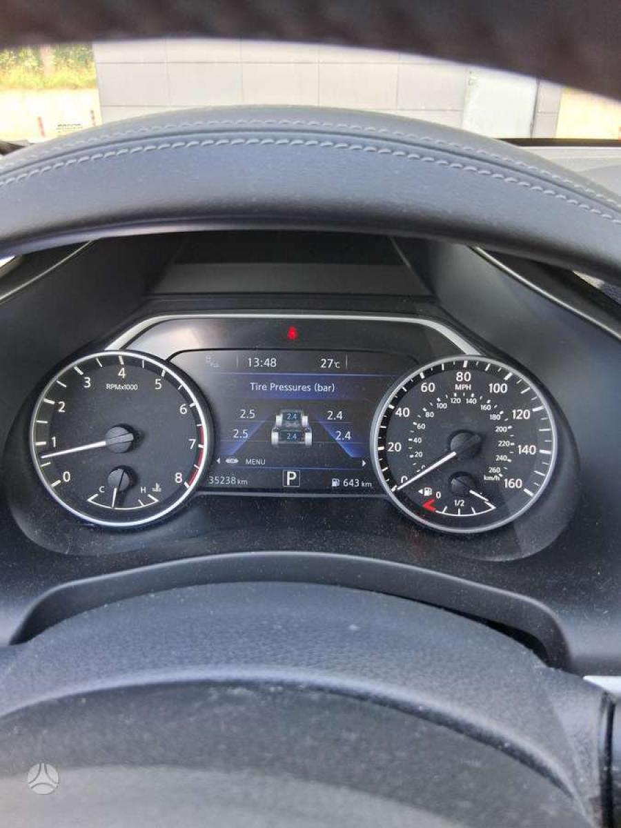Grey Nissan Murano 2019 in Vilnius, with an engine capacity of 3.50 L and mileage of 35 thousand km for 18500 €, photo 29 on AUTOMOTO.COM.LV