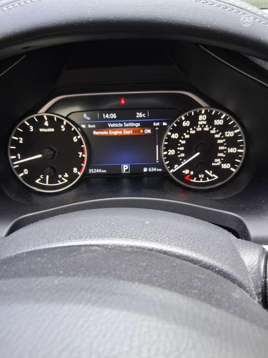 Grey Nissan Murano 2019 in Vilnius, with an engine capacity of 3.50 L and mileage of 35 thousand km for 18500 €, photo 34 on AUTOMOTO.COM.LV