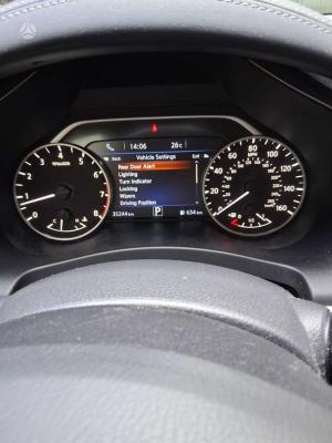 Grey Nissan Murano 2019 in Vilnius, with an engine capacity of 3.50 L and mileage of 35 thousand km for 18500 €, photo 35 on AUTOMOTO.COM.LV