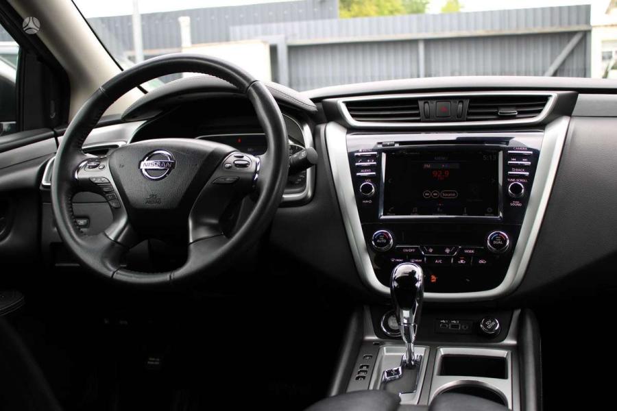 Grey Nissan Murano 2020 in Vilnius, with an engine capacity of 3.50 L and mileage of 133 thousand km for 13900 €, photo 14 on AUTOMOTO.COM.LV