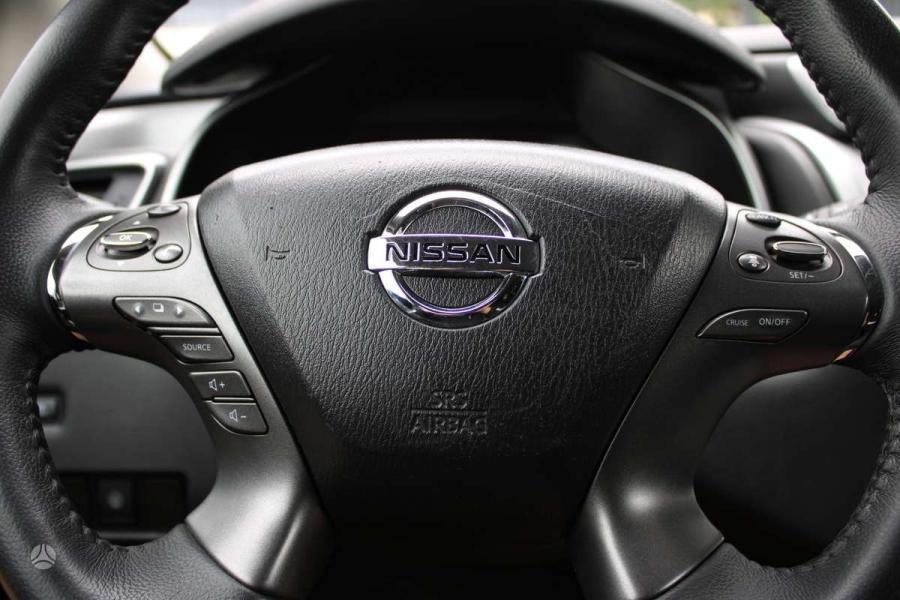 Grey Nissan Murano 2020 in Vilnius, with an engine capacity of 3.50 L and mileage of 133 thousand km for 13900 €, photo 16 on AUTOMOTO.COM.LV