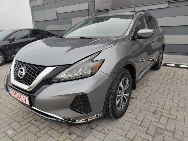 Pelēks Nissan Murano 2021 Panevēža, ar dzinēja tilpumu 3.50 L un nobraukumu 102 tūkst. km par 15900 €, foto 1 vietnē AUTOMOTO.COM.LV