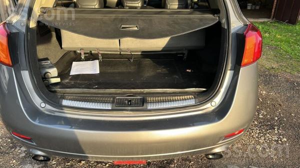 Pelēks Nissan Murano 2010 Rīga, ar dzinēja tilpumu 2.50 L un nobraukumu 217 tūkst. km par 5000 €, foto 10 vietnē AUTOMOTO.COM.LV