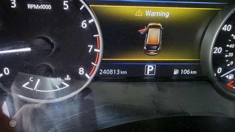 Nissan Murano 2017 Kauņa, ar dzinēja tilpumu 3.50 L un nobraukumu 240 tūkst. km par 5700 €, foto 13 vietnē AUTOMOTO.COM.LV
