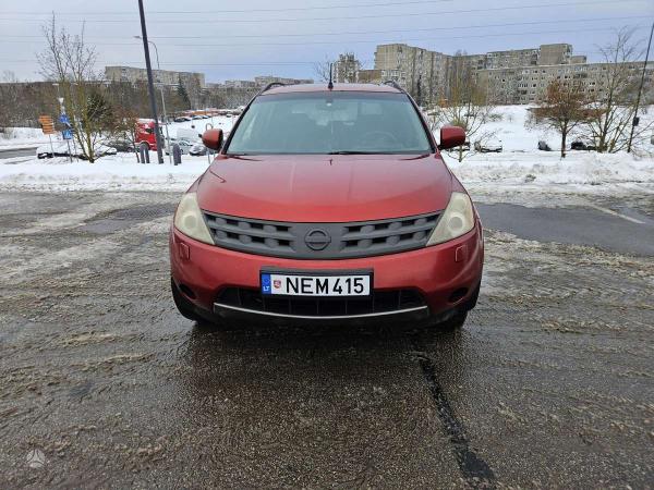 Red Nissan Murano 2006 in Vilnius, with an engine capacity of 3.50 L and mileage of 351 thousand km for 900 €, photo 2 on AUTOMOTO.COM.LV