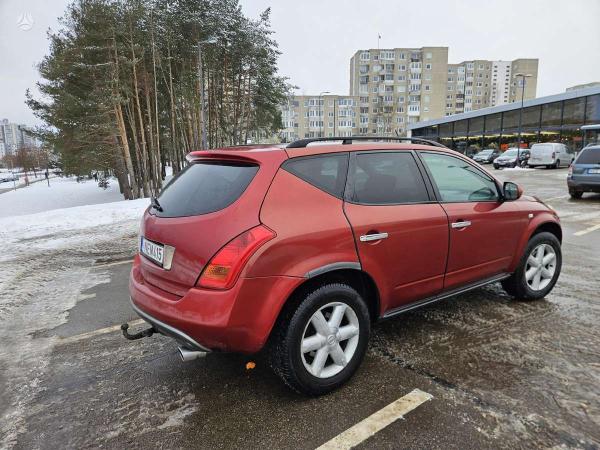 Red Nissan Murano 2006 in Vilnius, with an engine capacity of 3.50 L and mileage of 351 thousand km for 900 €, photo 4 on AUTOMOTO.COM.LV