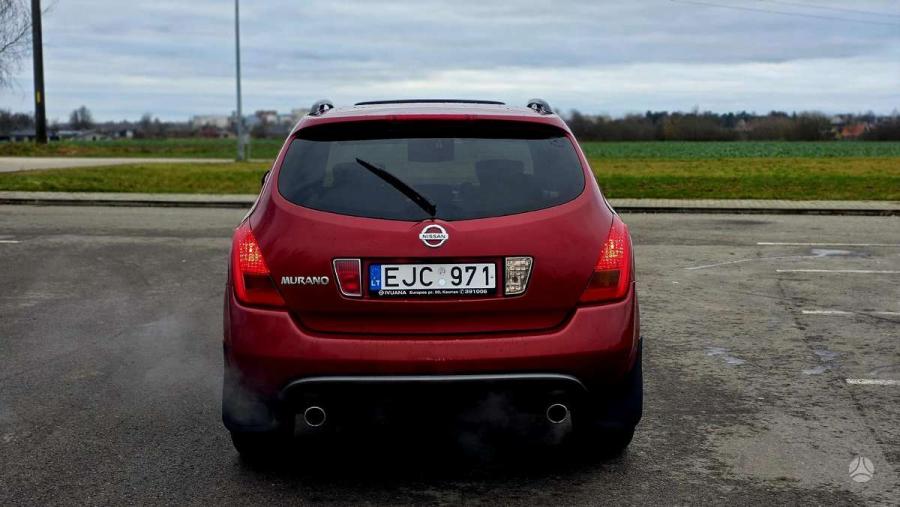 Red Nissan Murano 2009 in Siauliai, with an engine capacity of 3.50 L and mileage of 300 thousand km for 3500 €, photo 5 on AUTOMOTO.COM.LV