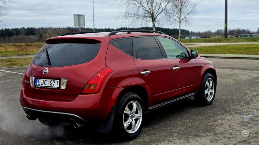 Red Nissan Murano 2009 in Siauliai, with an engine capacity of 3.50 L and mileage of 300 thousand km for 3500 €, photo 6 on AUTOMOTO.COM.LV