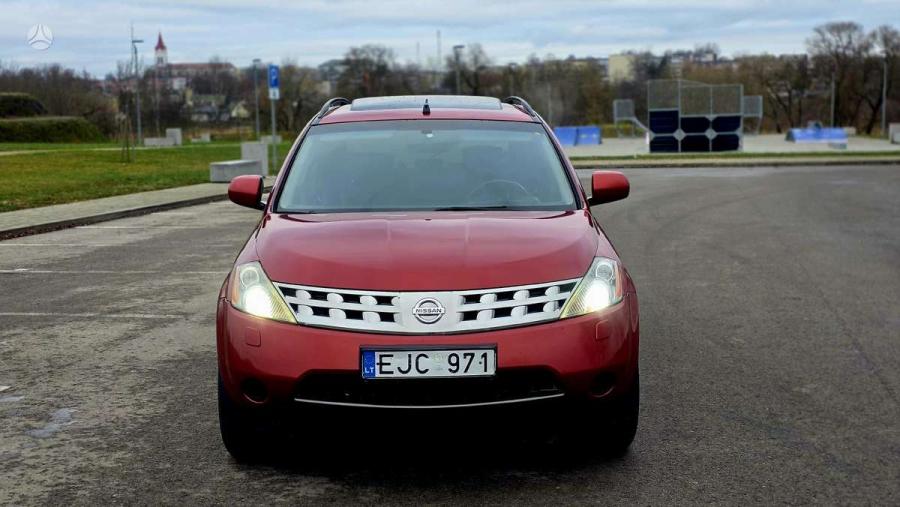 Red Nissan Murano 2009 in Siauliai, with an engine capacity of 3.50 L and mileage of 300 thousand km for 3500 €, photo 11 on AUTOMOTO.COM.LV