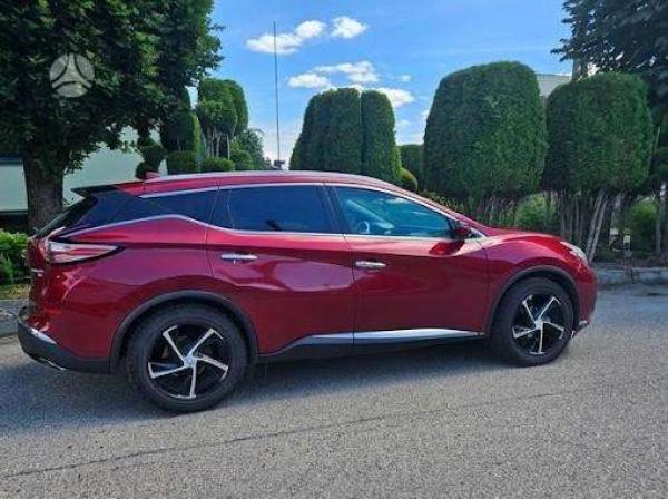 Red Nissan Murano 2016 in Alytus, with an engine capacity of 3.50 L and mileage of 111 thousand km for 12500 €, photo 5 on AUTOMOTO.COM.LV