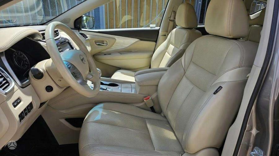 Red Nissan Murano 2016 in Alytus, with an engine capacity of 3.50 L and mileage of 111 thousand km for 12500 €, photo 12 on AUTOMOTO.COM.LV
