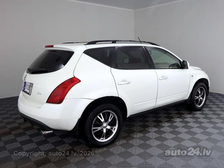 White Nissan Murano 2003 in Tallinn, with an engine capacity of 3.50 L and mileage of 143 thousand km for 899 €, photo 4 on AUTOMOTO.COM.LV
