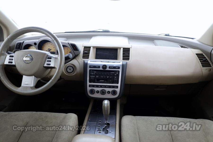 White Nissan Murano 2003 in Tallinn, with an engine capacity of 3.50 L and mileage of 143 thousand km for 899 €, photo 6 on AUTOMOTO.COM.LV